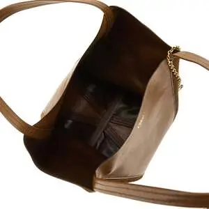 Chloé Medium Spin' Leather Tote Bag - Brown