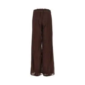 Oseree Lumire Tailored Lurex Jersey Pants