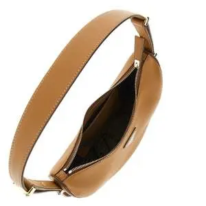 Prada Leather Arqué Small Shoulder Bag