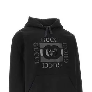 Gucci Logo Print Hoodie