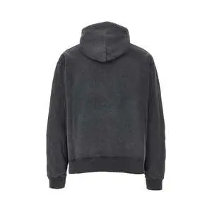 Balenciaga Washed Crayon Loop Print Hoodie
