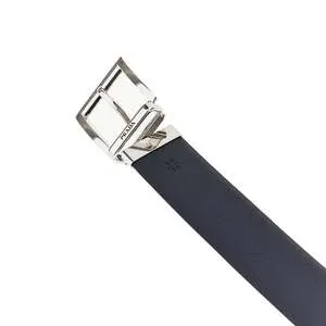 Prada Saffiano Leather Reversible Belt - Black