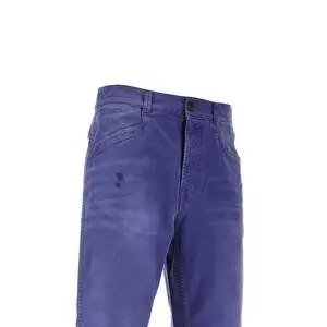 Prada Old-effect Twill Relaxed Fit Straight Leg Pants