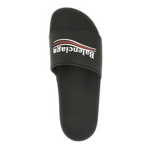 Balenciaga Political Campaign Rubber Slides