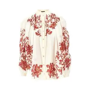 Etro Printed Cotton Muslin Shirt