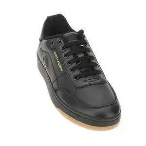 Saint Laurent Sl/61 Leather Sneakers - Black
