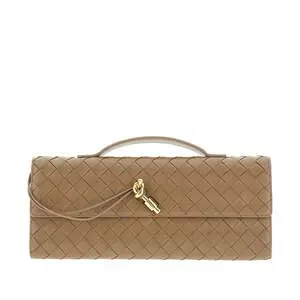 BOTTEGA VENETA 'andiamo' Nappa Leather Clutch