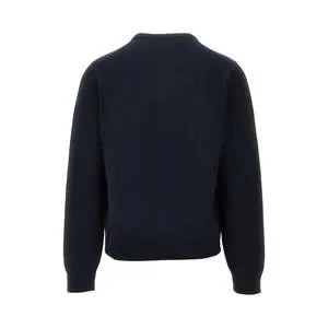 Gucci Wool Sweater With Logo Inlay