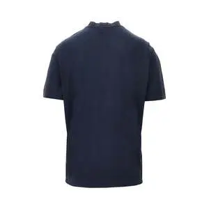 Emporio Armani Cotton And Silk-blend Short-sleeved T-shirt
