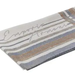 Emporio Armani Silk Scarf With Print