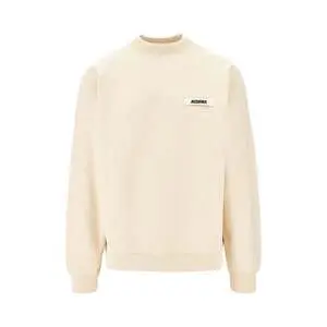 Jacquemus Grosgrain Crewneck Sweatshirt - Beige