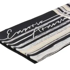 Emporio Armani Silk Scarf With Print
