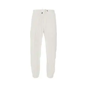 Emporio Armani Double Jersey Sweatpants - White