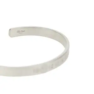 MAISON MARGIELA Engraved Numeric Logo Cuff Bracelet