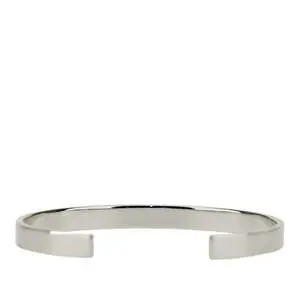 MAISON MARGIELA Engraved Logo Sterling Cuff Bracelet
