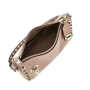Valentino Garavani Rockstud" Grained Leather Small Bag