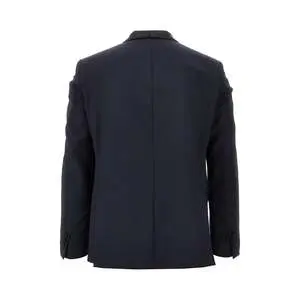 MARSEM Wool-blend Suit With Satin Lapel