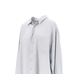 MAISON MARGIELA Oversized Viscose Poplin Shirt