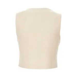 MSGM Viscose-blend Canvas Vest