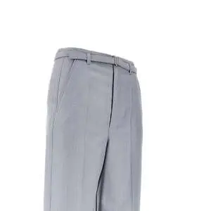 LEMAIRE Lemiare Wool-blend Belted Tailored Straight-leg Pants