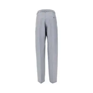 LEMAIRE Lemiare Wool-blend Belted Tailored Straight-leg Pants
