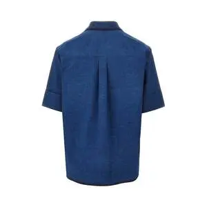 Valentino Garavani Saharian Shirt Jacket In Cotton Denim