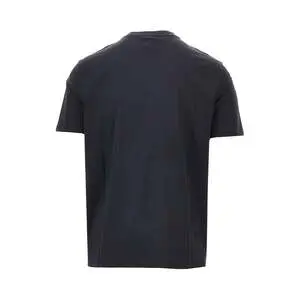 Emporio Armani Logo Print Lyocell-blend T-hirt
