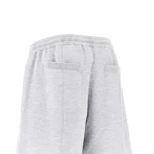 Brunello Cucinelli Cotton And Silk Blend Shorts With Logo Embroidery