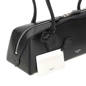 Alaïa Le Teckel Leather Bag - Black