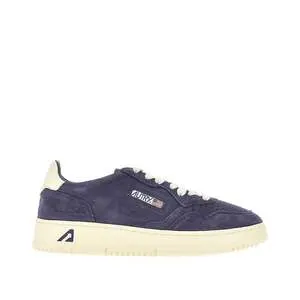 AUTRY AUTRY Medalist Low Suede Leather Sneakers Blue