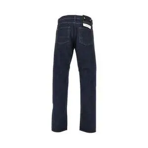 Stone Island Research Straight Fit Jeans - Blue