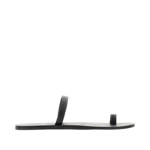 Manebí Leather Thong Sandals - Black