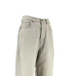 HAIKURE Pearl Wash Wide Leg Jeans - Grey