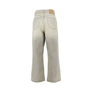 HAIKURE Pearl Wash Wide Leg Jeans - Grey