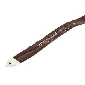 GIANNIFRANCO BELTS Braided Shiny Leather Belt