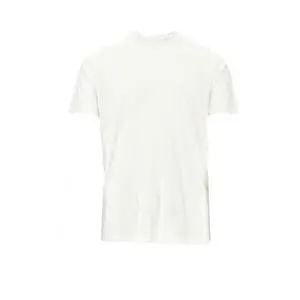 Emporio Armani Eagle Embroidery Modal-blend T-hirt - White