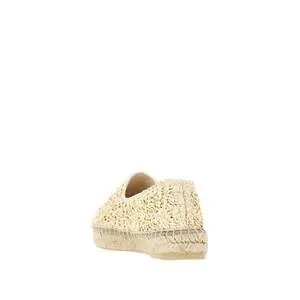 Manebí Woven Raffia Espadrille Flats