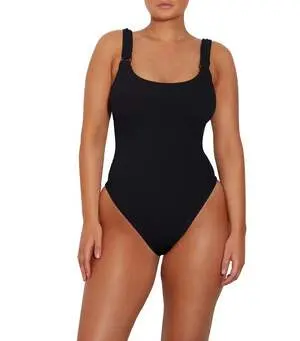 Hunza G HUNZA G Domino One Piece Swimsuit Black