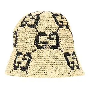 Gucci Gg Motif Cloche Hat