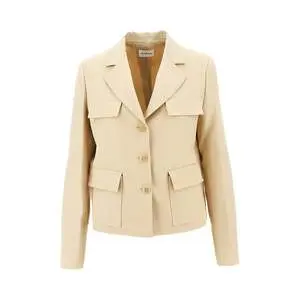P.a.r.o.s.h Rania' Single-breasted Canvas Jacket