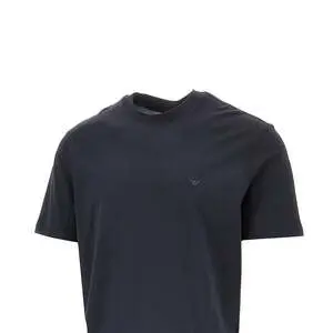 Emporio Armani Travel Essential Lyocell And Cotton T-shirt