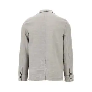 Emporio Armani Waffle Jersey Zip Jacket