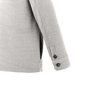 Emporio Armani Waffle Jersey Zip Jacket