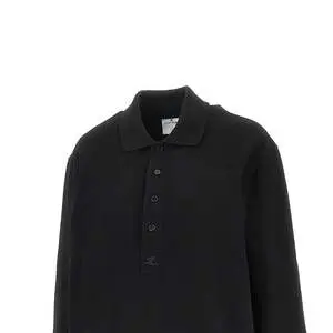 COURREGES Oversized Piquet Polo Shirt
