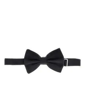 Giorgio Armani Silk Bow Tie - Blue