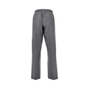 Sease Light Wool Mélange Effect Pants - Grey