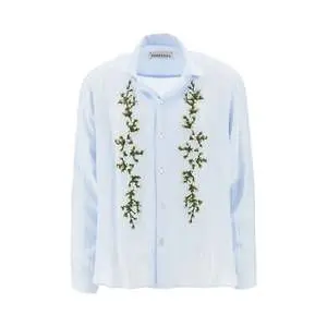 BAZISZT Tinees' Ebroidered Shirt An - Blue