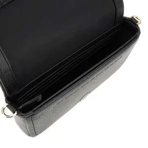 Marc Jacobs The Mini Bag" Grain Leather Cross Body Bag - Black