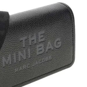 Marc Jacobs The Mini Bag" Grain Leather Cross Body Bag - Black