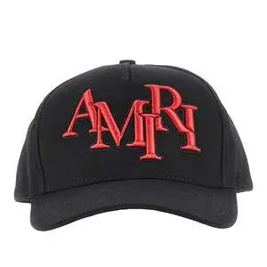 Amiri Embroidered Logo Baseball Cap - Black